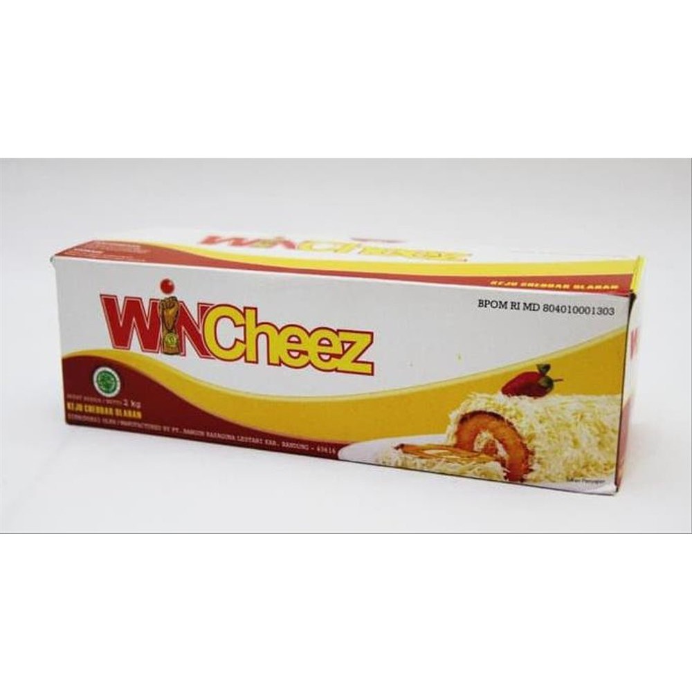 Jual Keju Wincheez 2 Kg Cheddar / Cheese Block | Shopee Indonesia
