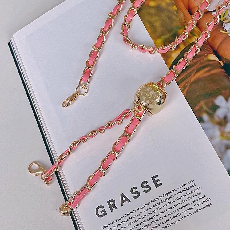 Jual [KODE WEDB0] Tali Rantai CHAN*L Nagita Adjustable (TALI SLING TAS ...