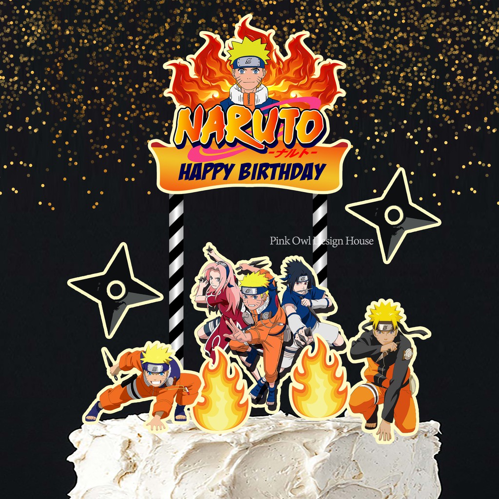 Jual Naruto Cake Topper | Hiasan Kue | Shopee Indonesia