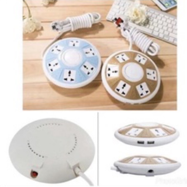 Jual Stop Kontak USB UFO Socket 2 USB Sambungan Colokan Listrik ...