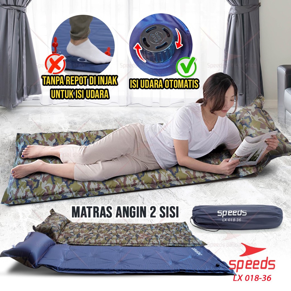 Jual SPEEDS Matras Angin Kasur Angin Kasur Tidur Angin Sleeping Pad ...