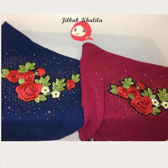 Jual Jilbab dubai bunga | Shopee Indonesia