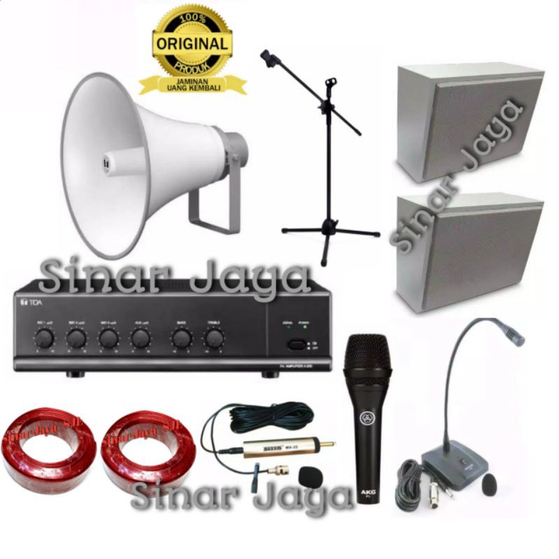 Jual Paket Sound system Special TOA Garansi resmi | Shopee Indonesia