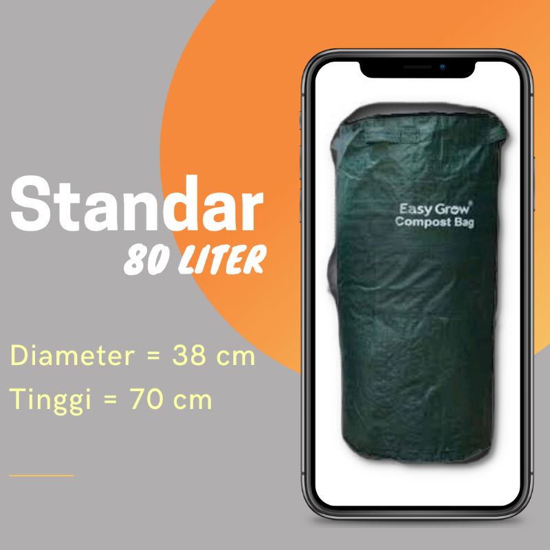 Jual Easy Grow Compost Bag. Membuat Kompos Jadi Menyenangkan | Shopee ...