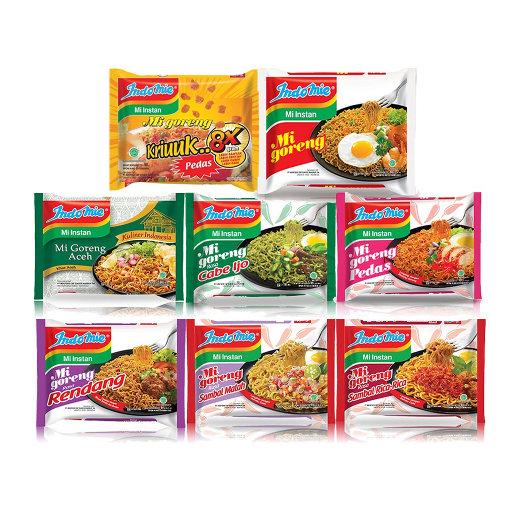 Jual Indomie Goreng All Variant 1 Karton (Isi 40) | Shopee Indonesia