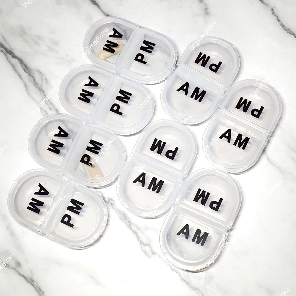 Jual Pill Box AM PM OneMed Storage Box | Shopee Indonesia