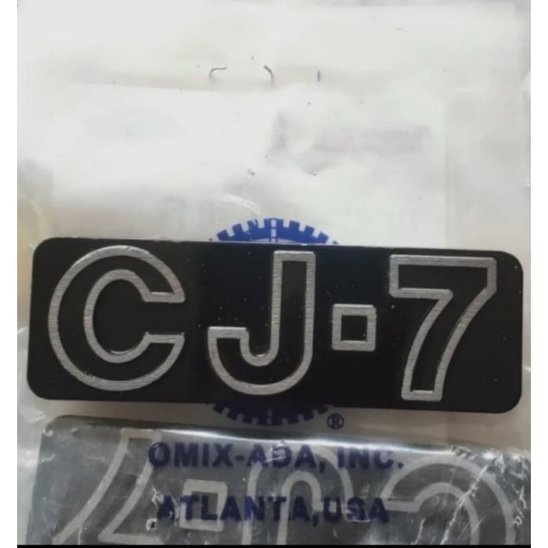 Jual emblem tulisan CJ7 original Jeep CJ7 | Shopee Indonesia