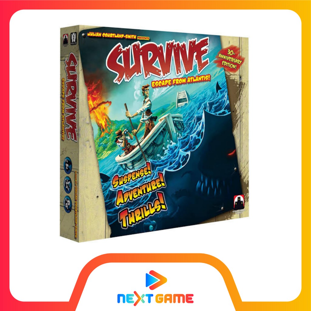 Jual Survive Escape From Atlantis 30th Anniversary Edition Board Game ...