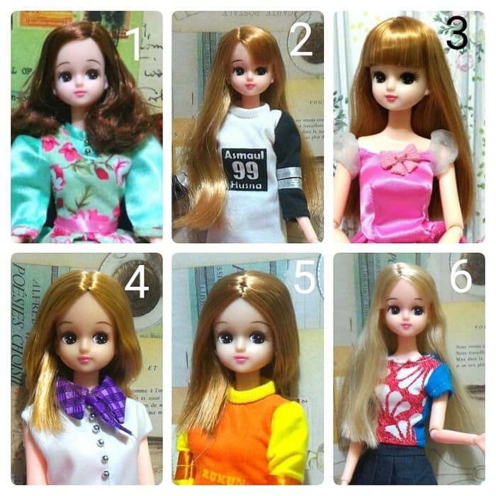Jual boneka licca boneka jepang licca doll takara tomy barbie Limited ...