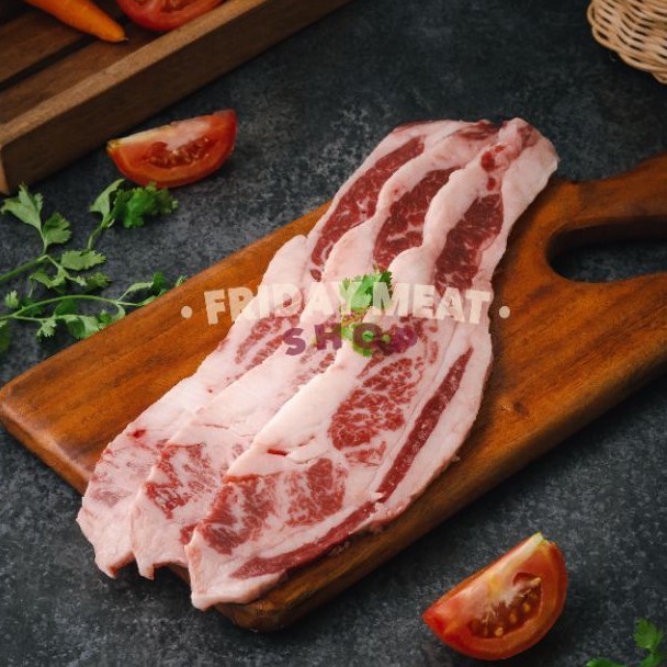 Jual AUS Beef Wagyu Karubi / Short Ribs / Kalbi 1cm | Shopee Indonesia