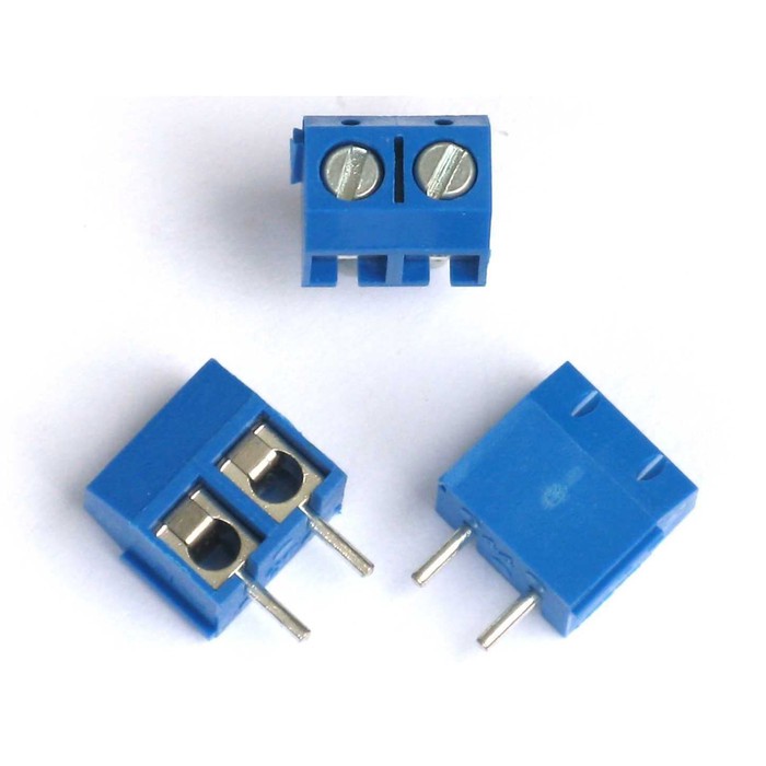 Jual Terminal Block PCB 2 Pin 2P 5mm Connector Kabel | Shopee Indonesia