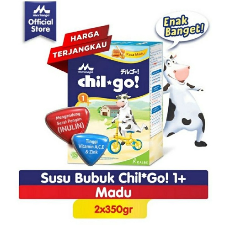 Jual Morinaga Chilgo Powder 1+ Madu 700gr / Susu Bubuk Chil go 700 Gram ...
