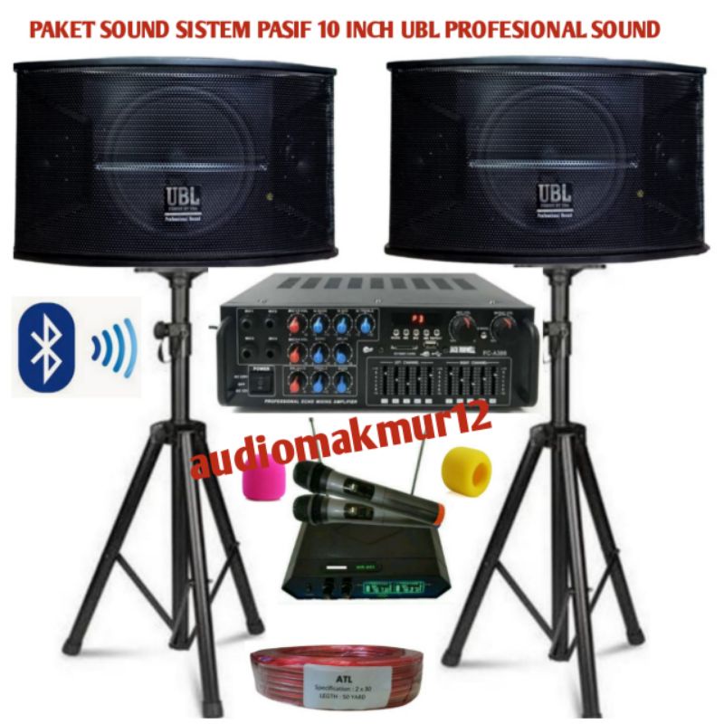 Jual Paket sound system karaoke set 10 inch UBL termurah | Shopee Indonesia