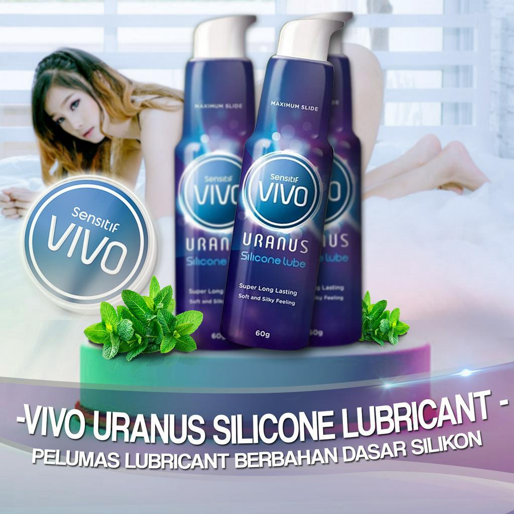 Jual VIVO LUBE URANUS - GEL PELUMAS WANITA ORIGINAL ASLI LICIN AIR JEL ...