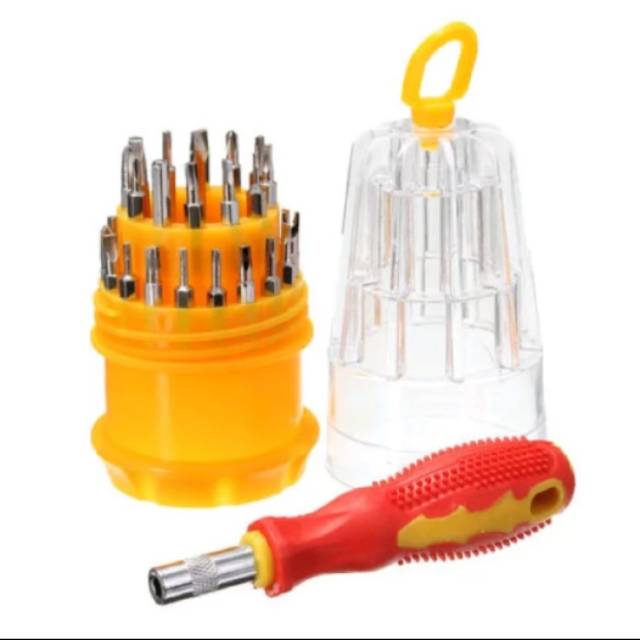 Jual Obeng multifungsi 31 in 1 tool kit obeng set | Shopee Indonesia