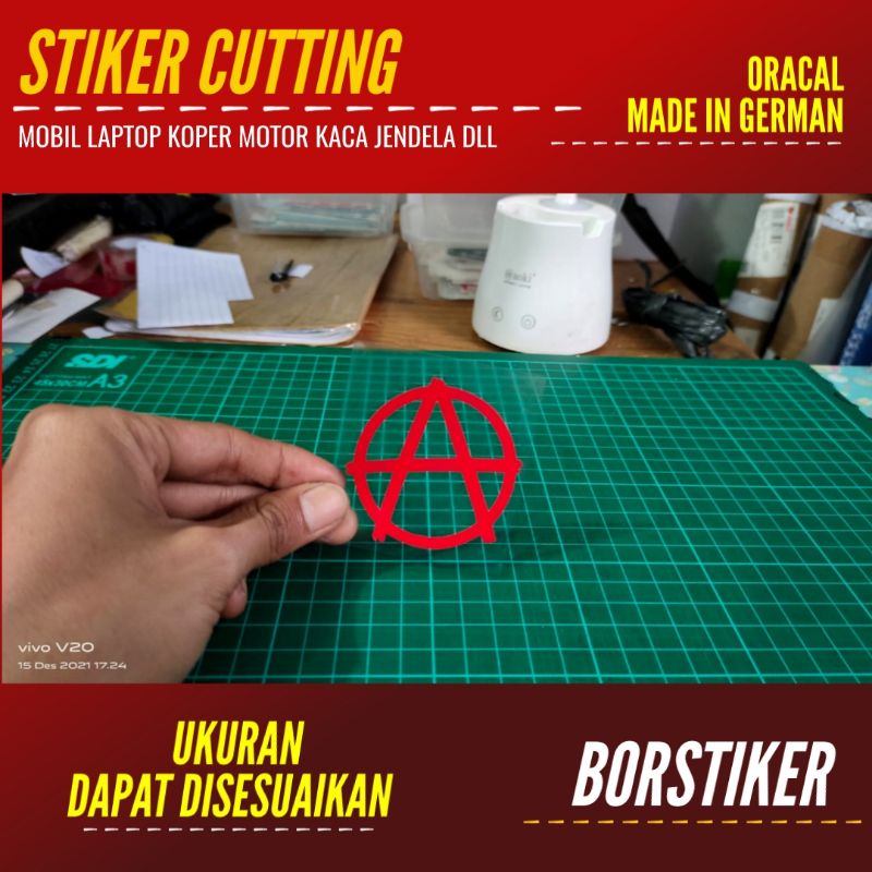 Jual STIKER A | STICKER CUTTING BAHAN ORACAL CUSTOM LOGO DLL | Shopee ...