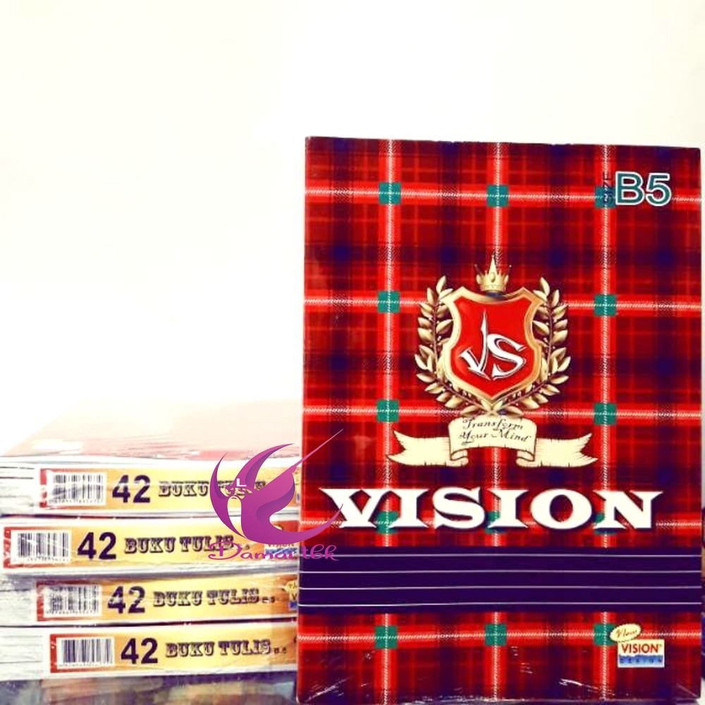 Jual (1 Buku) Vision Buku Tulis Boxy 42 Lembar | Shopee Indonesia
