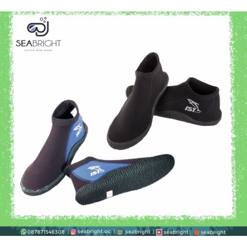 Jual Sepatu Selam Diving Shoes Black S38 IST | Shopee Indonesia
