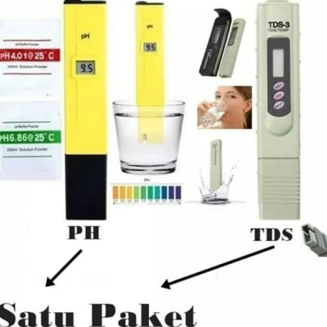 Jual Paket Alat Ukur Air Ph Meter Dan Tds Ec Digital Hidroponik ...