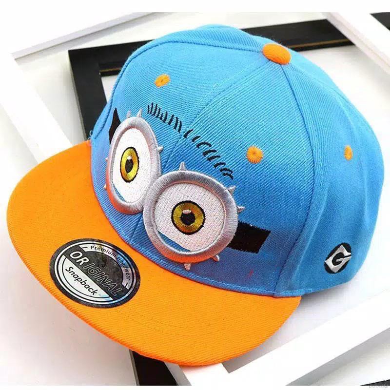 Jual Topi Snapback Anak - Topi Anak Minion - Topi Baseball - Topi ...
