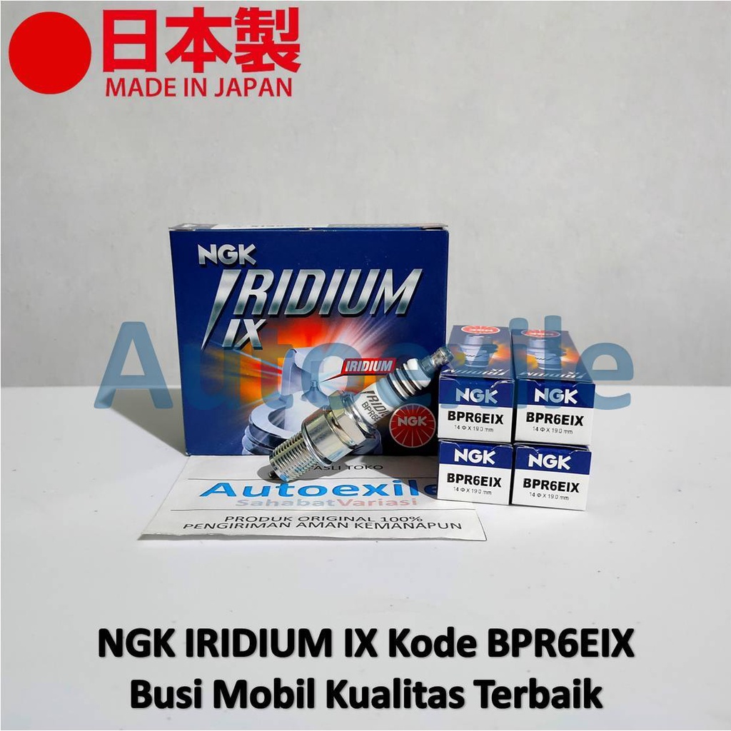 Jual Busi Mobil NGK IRIDIUM IX BPR6EIX Japan BMW 520i E28 Avero Spark ...
