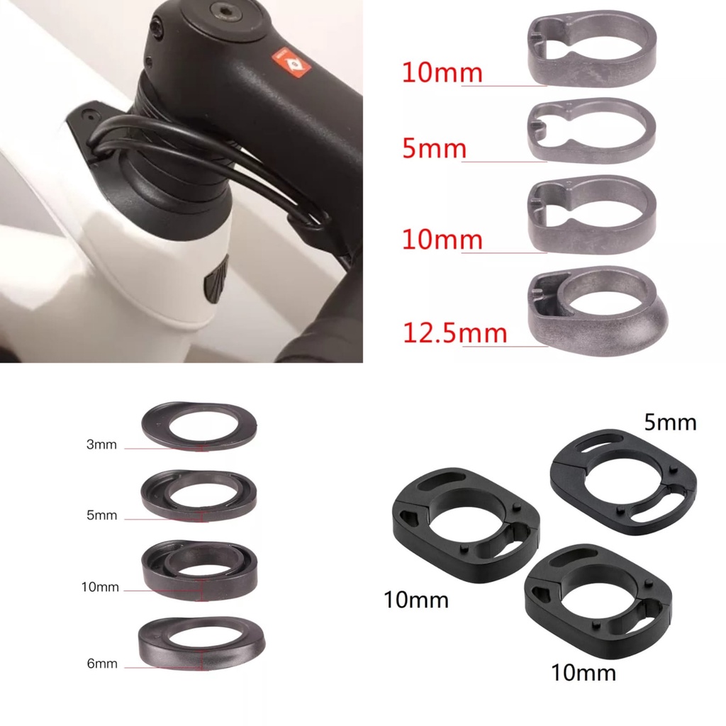 Jual Aero Spacer 28.6 Aerodynamic bicycle Road MTB bike intergrated ...