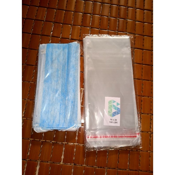 Jual PLASTIK OPP MASKER | Shopee Indonesia