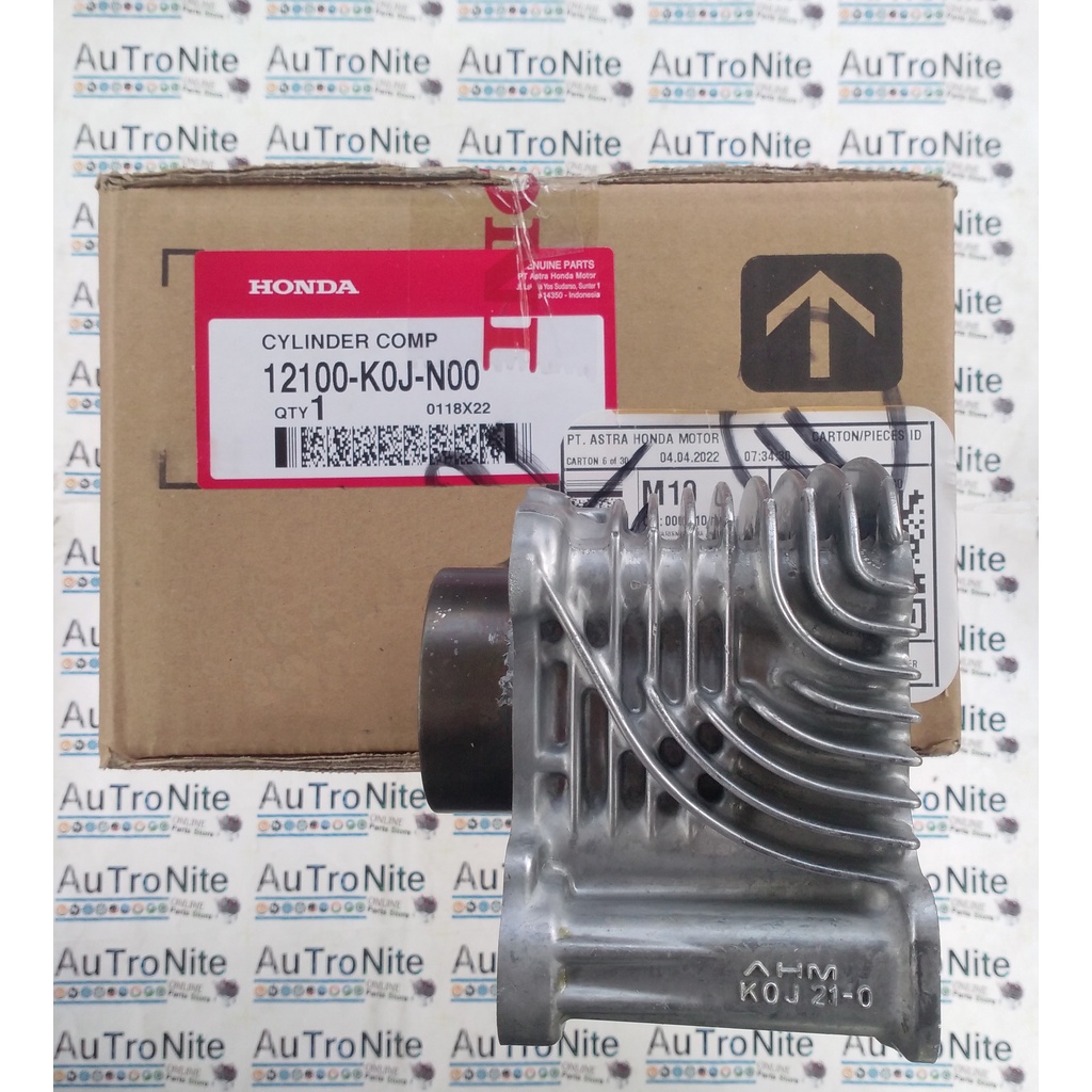 Jual Blok Boring Piston Cylinder Comp 12100-K0J-N00 Original Honda ...