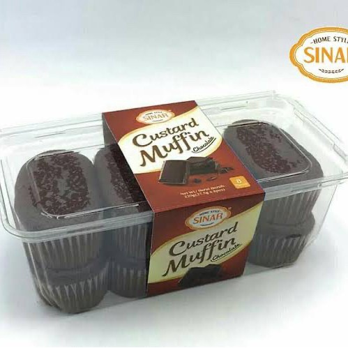 Jual SINAR CUSTARD MUFFIN CHOCO 220GR | Shopee Indonesia