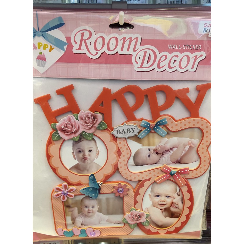 Jual Stiker Dinding / Bingkai foto / wall sticker / sticker lucu ...