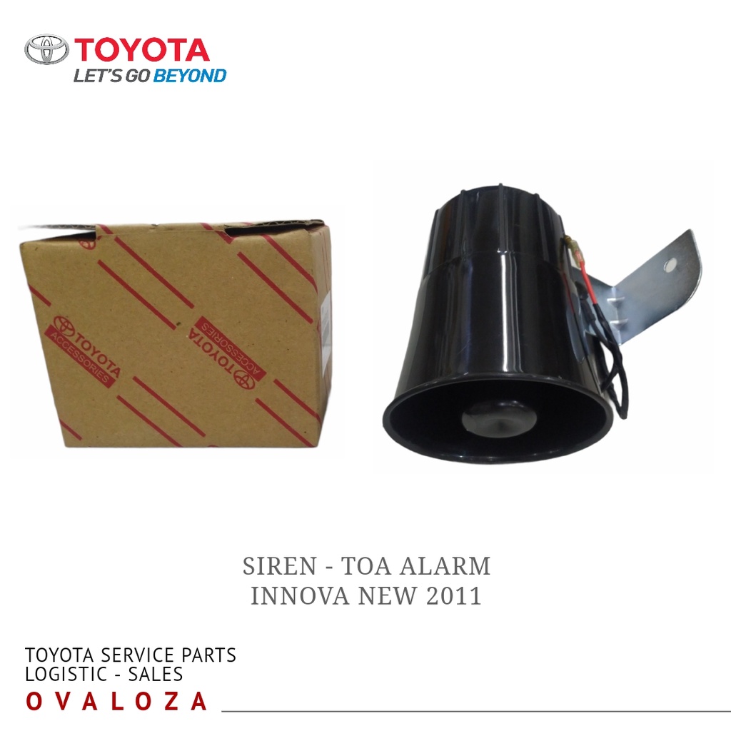 Jual Toyota Innova New | Siren Alarm Innova | Toa Alarm Innova | Shopee ...