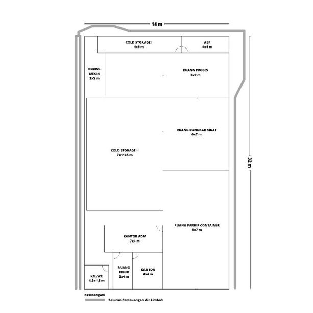 Jual Desain Denah Peta 2 JAM SELESAI Tempat Ruangan Rumah Bangunan ...