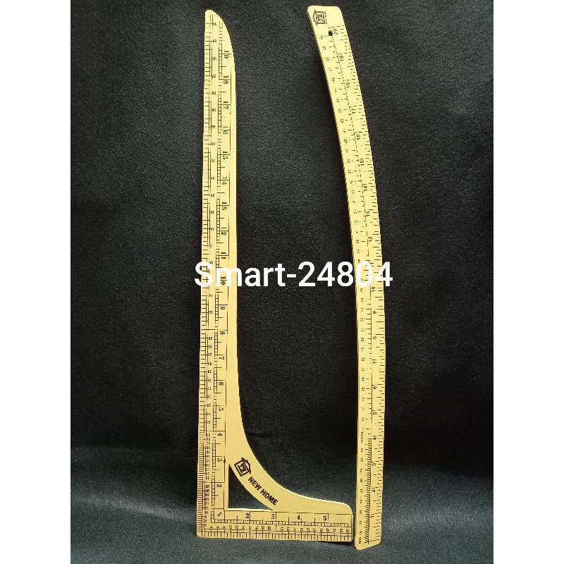 Jual Penggaris Pola Satuan Siku dan Lengkung 50cm | Shopee Indonesia