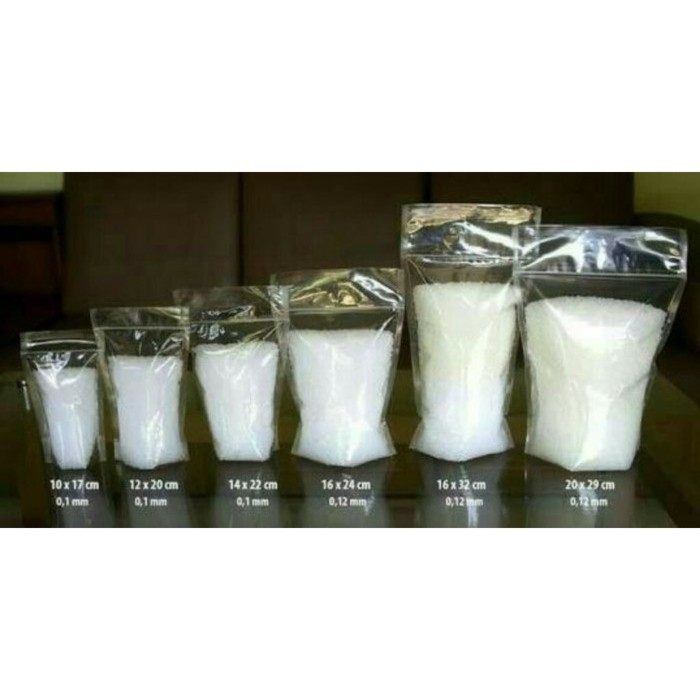 Jual Standing Pouch / Ziplock / Kemasan Berdiri ukuran 9 x 15 isi 50 ...