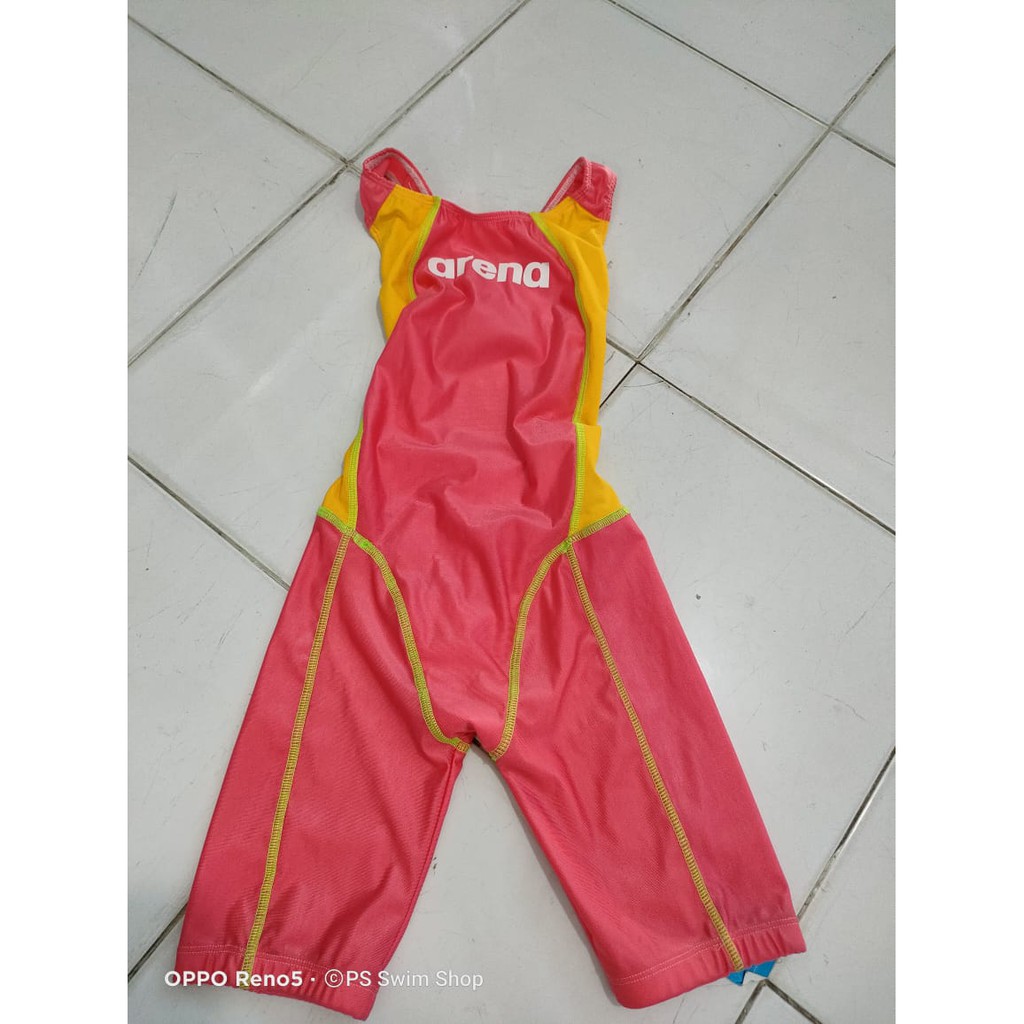 Jual Baju Renang Fastskin Arena Red Yelow | Shopee Indonesia