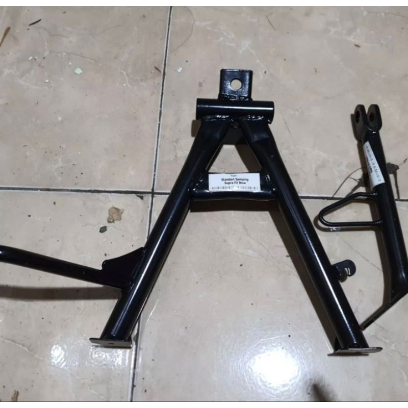Jual Standar Samping & tengah Hitam & Crome Jagang Motor SUPRA FIT ...