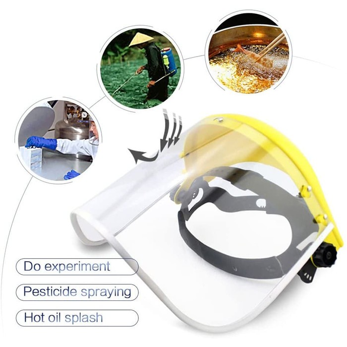 Jual Helm Safety / Helm APD Face Shield / Safety Helmet / Pelindung ...