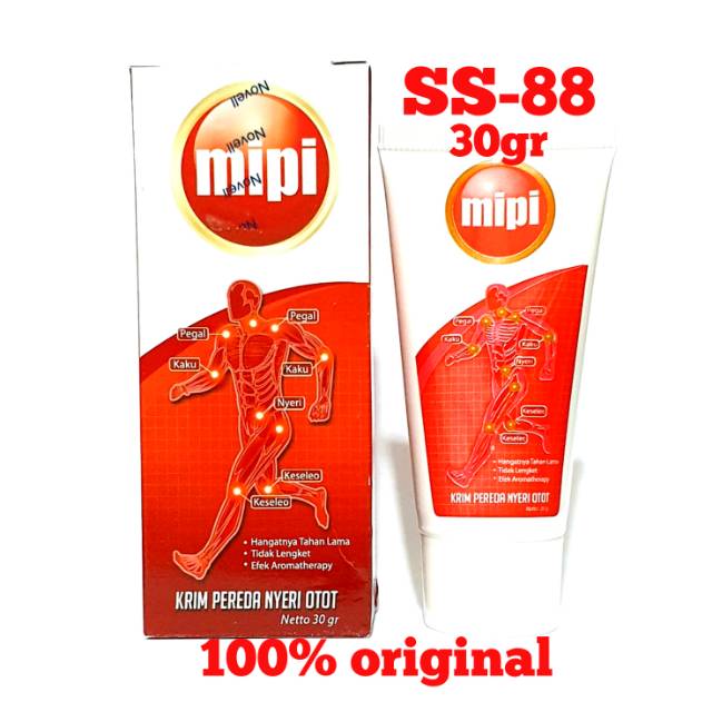 Jual MIPI CREAM ~ KRIM PEREDA NYERI OTOT (30GR) | Shopee Indonesia