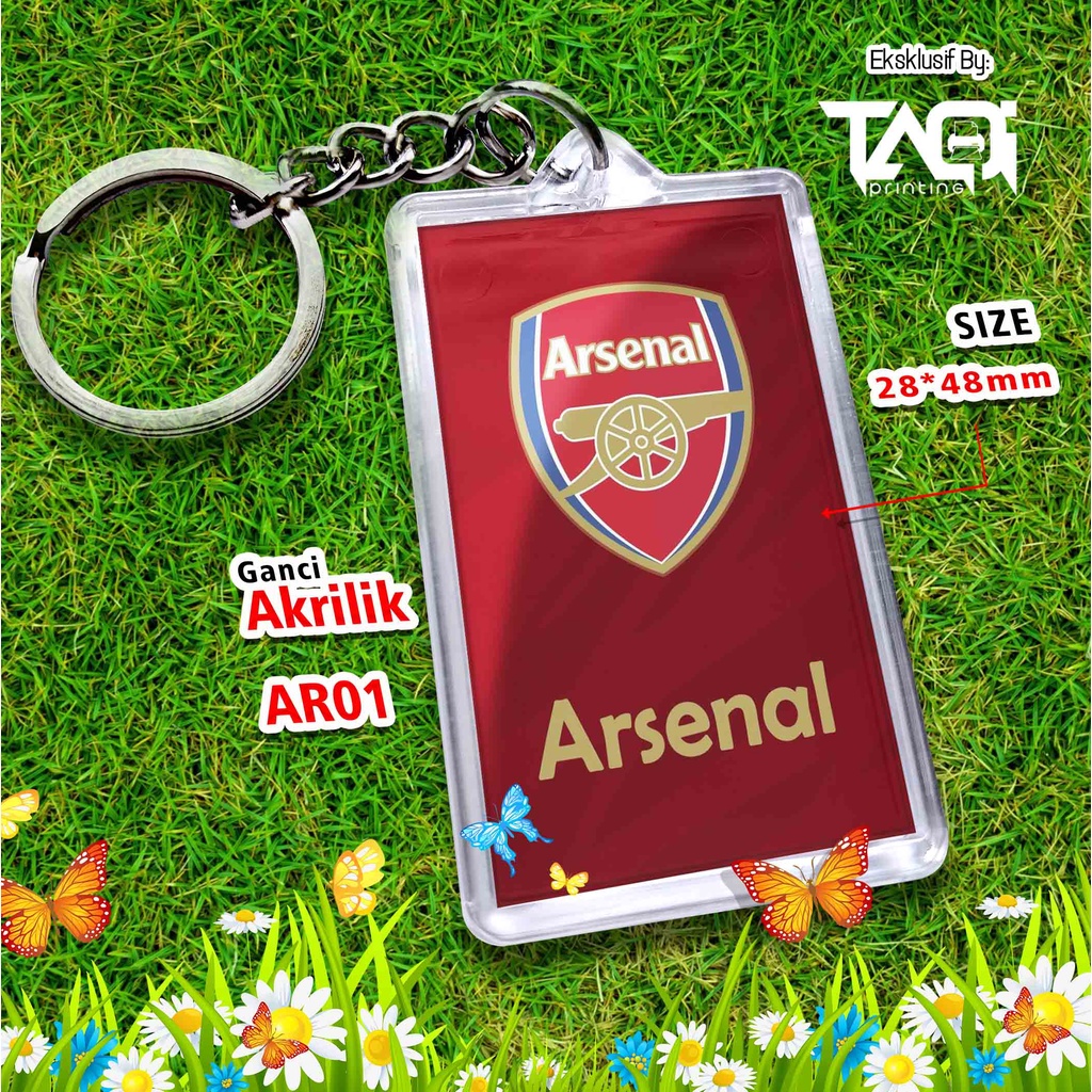 Jual ARSENAL / KEYCHAIN ARSENAL / GANTUNGAN KUNCI ARSENAL / GANCI ...