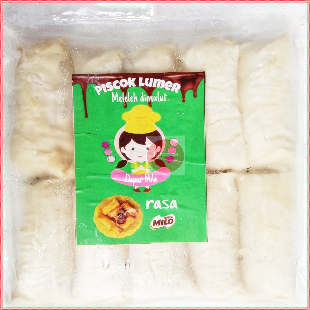Jual PISANG COKLAT RASA MILO PISCOK FROZEN FOOD | Shopee Indonesia