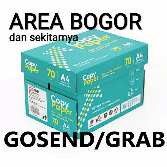 Jual (5 rim) kertas hvs A4 70 gram copy paper | Shopee Indonesia