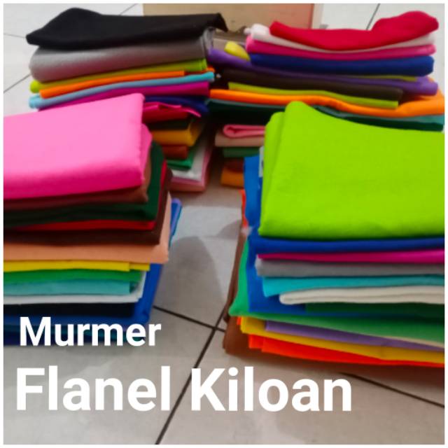 Jual KAIN FLANEL KILOAN | FLANEL SATU KG MURAH | Shopee Indonesia