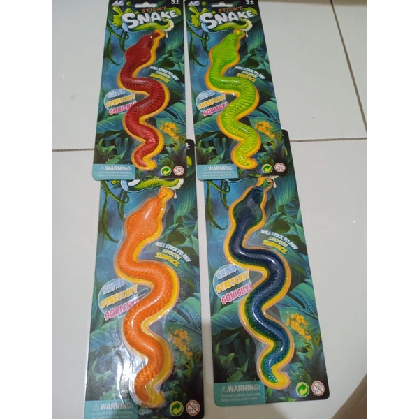 Jual Mainan Sticky Jeli Ular Besar | Shopee Indonesia