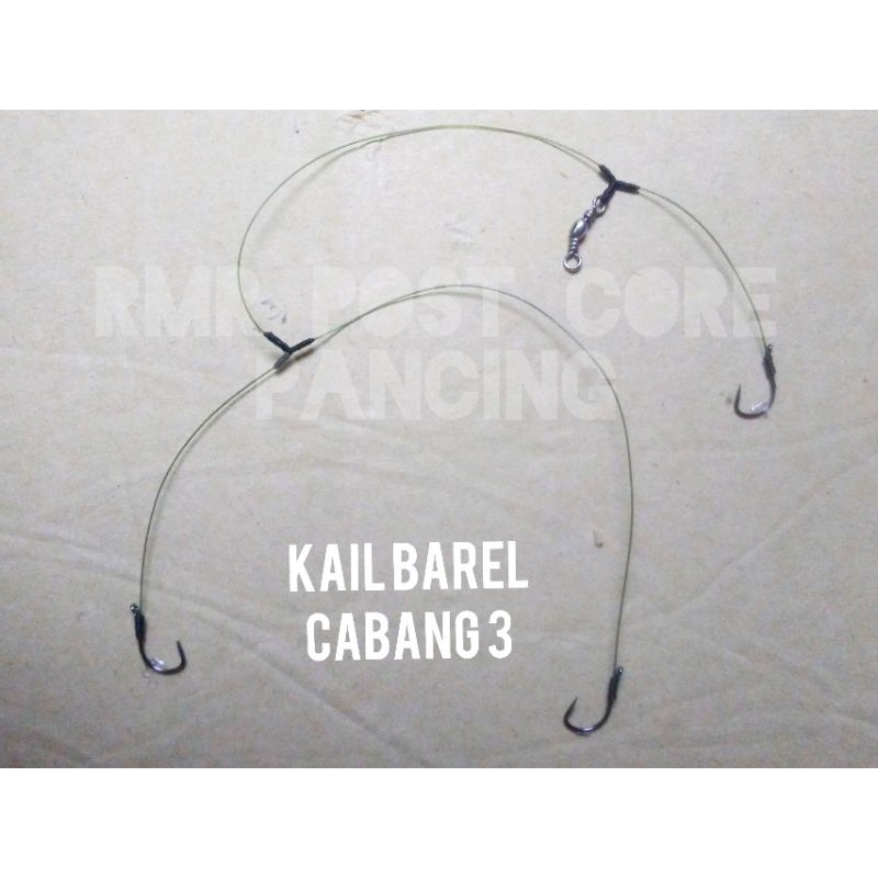 Jual Rangkaian Kail Pancing Cabang 3 + Kili Kili| Untuk Lomba,harian ...