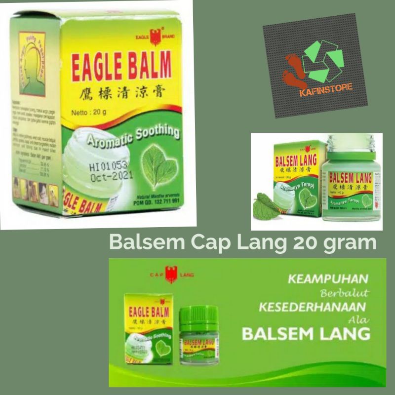 Jual Balsem Lang Hijau Besar 20 gram/ Balsem Lang 20 gr | Shopee Indonesia