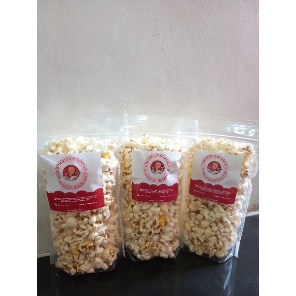 Jual Popcorn Si botak Asin original home made so tasty nyummyyy | Shopee Indonesia
