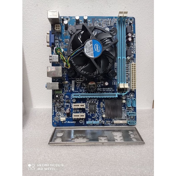 Jual Paketan Gen3 Mobo Gigabyte H61 + i5 3470 fan socket Lga 1155 ddr3 ...