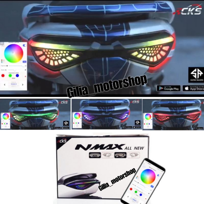 Jual Lampu Stop/Stoplamp Led New Nmax 2020-2021 CKS ORIGINAL Banyak ...