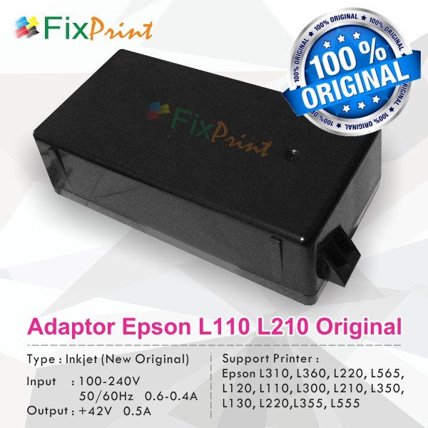 Jual Adaptor Power Supply Epson L110 L300 L210 L350 Best | Shopee Indonesia