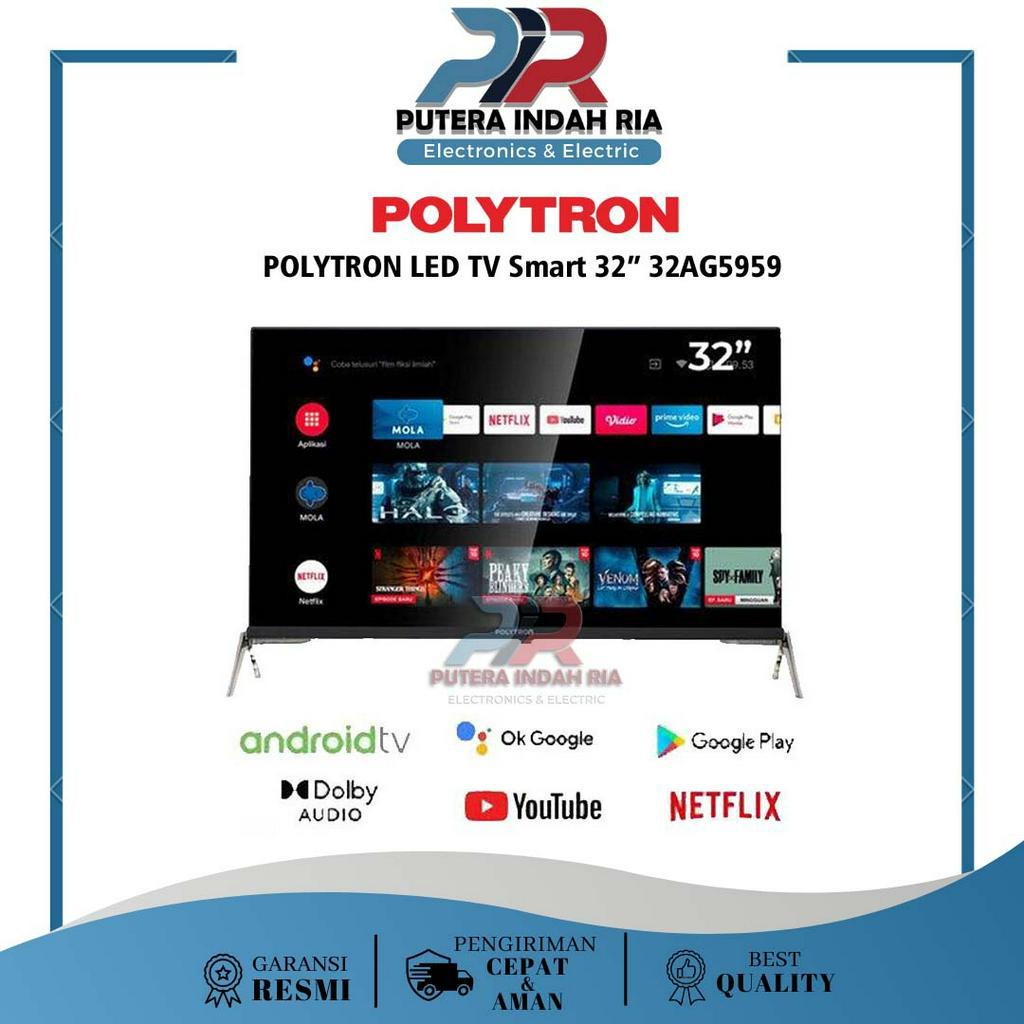 Jual POLYTRON Smart Android LED TV Digital 32 inch PLD32AG5959 / POLYTRON PLD 32AG5959 | Shopee ...
